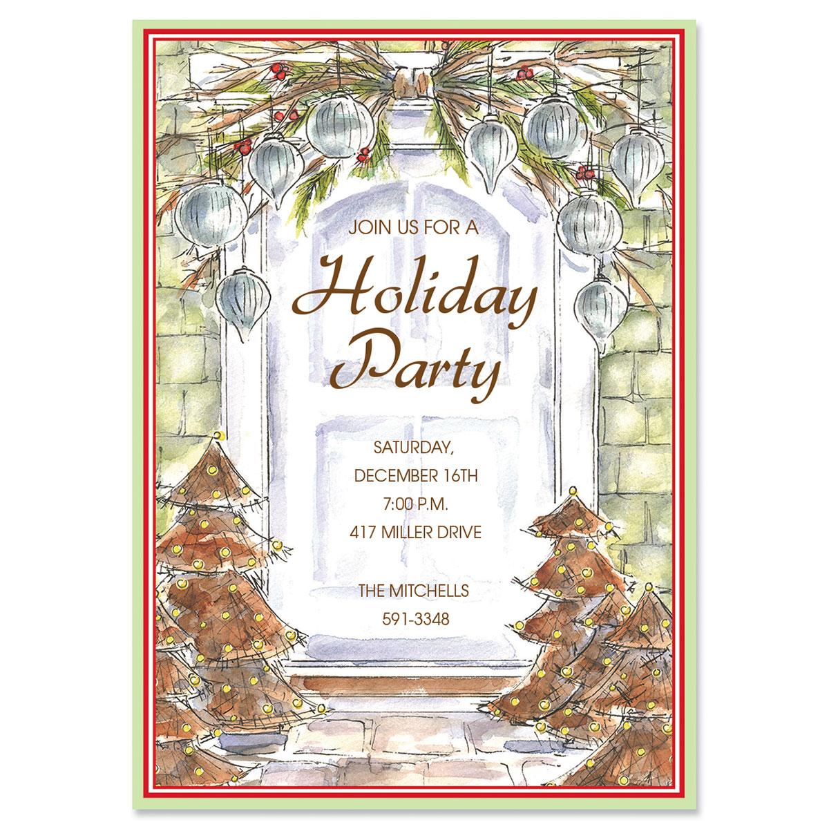 Wildwood Entry Invitation | Fine Stationery