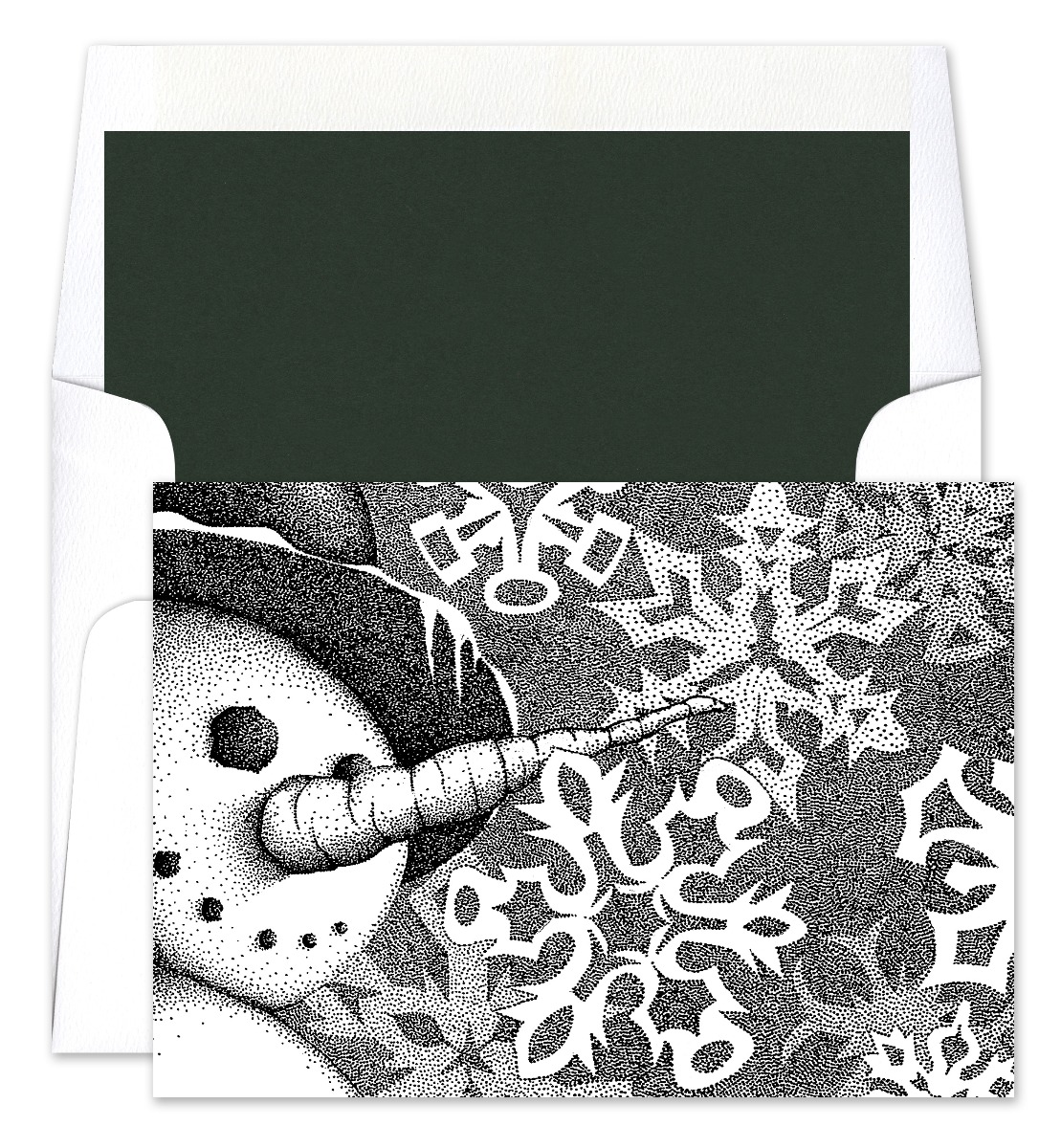 Snowman Greeting Card 118976 | Fine Stationery