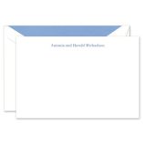 Personalized Flat Note Cards Cards | Fine Stationery
