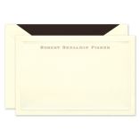 Personalized Flat Note Cards Cards | Fine Stationery
