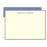 Personalized Flat Note Cards Cards | Fine Stationery