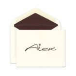 Personalized Folded Note Cards | Fine Stationery