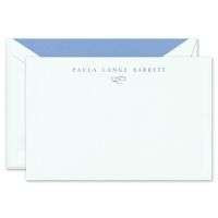 Personalized Flat Note Cards Cards | Fine Stationery