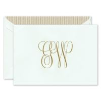 Monogrammed Stationery, Monogram Note Cards | Fine Stationery
