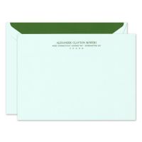 Personalized Flat Note Cards Cards | Fine Stationery