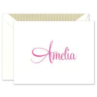 Personalized Folded Note Cards | Fine Stationery