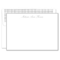 Personalized Flat Note Cards Cards | Fine Stationery