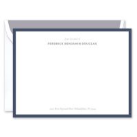 Personalized Flat Note Cards Cards | Fine Stationery