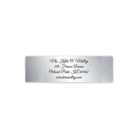 Personalized Corporate Address Labels | Fine Stationery