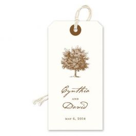 Oak Tree Gift Tag | Fine Stationery