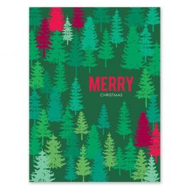 Colorful Tree Greeting Card | Fine Stationery