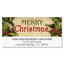 Victorian Angel Address Labels | Fine Stationery