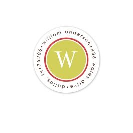 Our Team Address Label | Fine Stationery