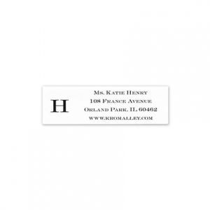Personalized Address Labels, Luxury Custom | Fine Stationery