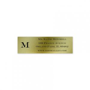 Personalized Address Labels, Luxury Custom | Fine Stationery