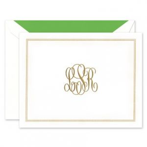 Personalized Folded Note Cards | Fine Stationery
