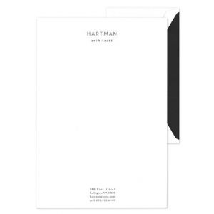 Letterhead stationery, Business Letterhead | Fine Stationery