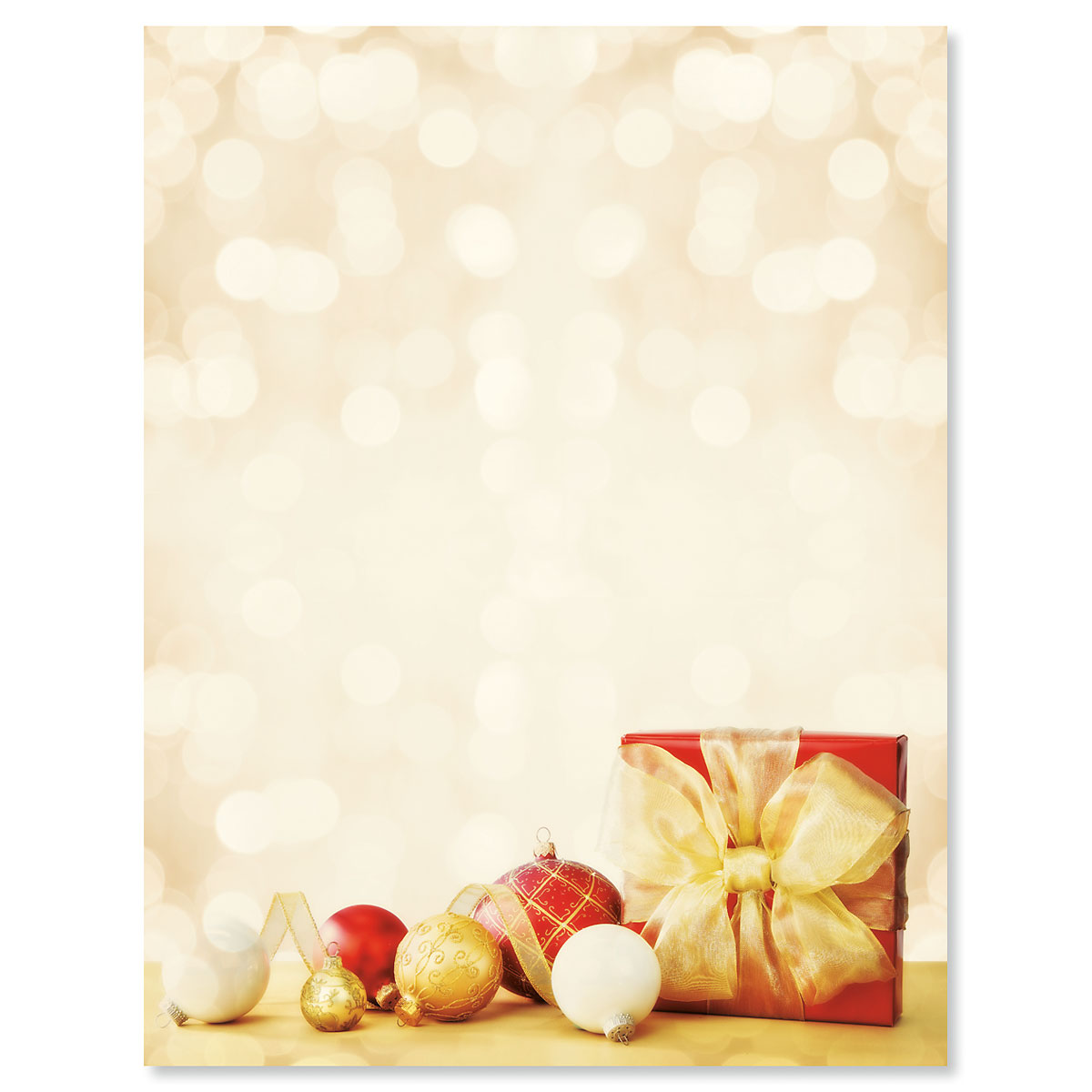 Red and Gold Gift Letter Papers | Fine Stationery