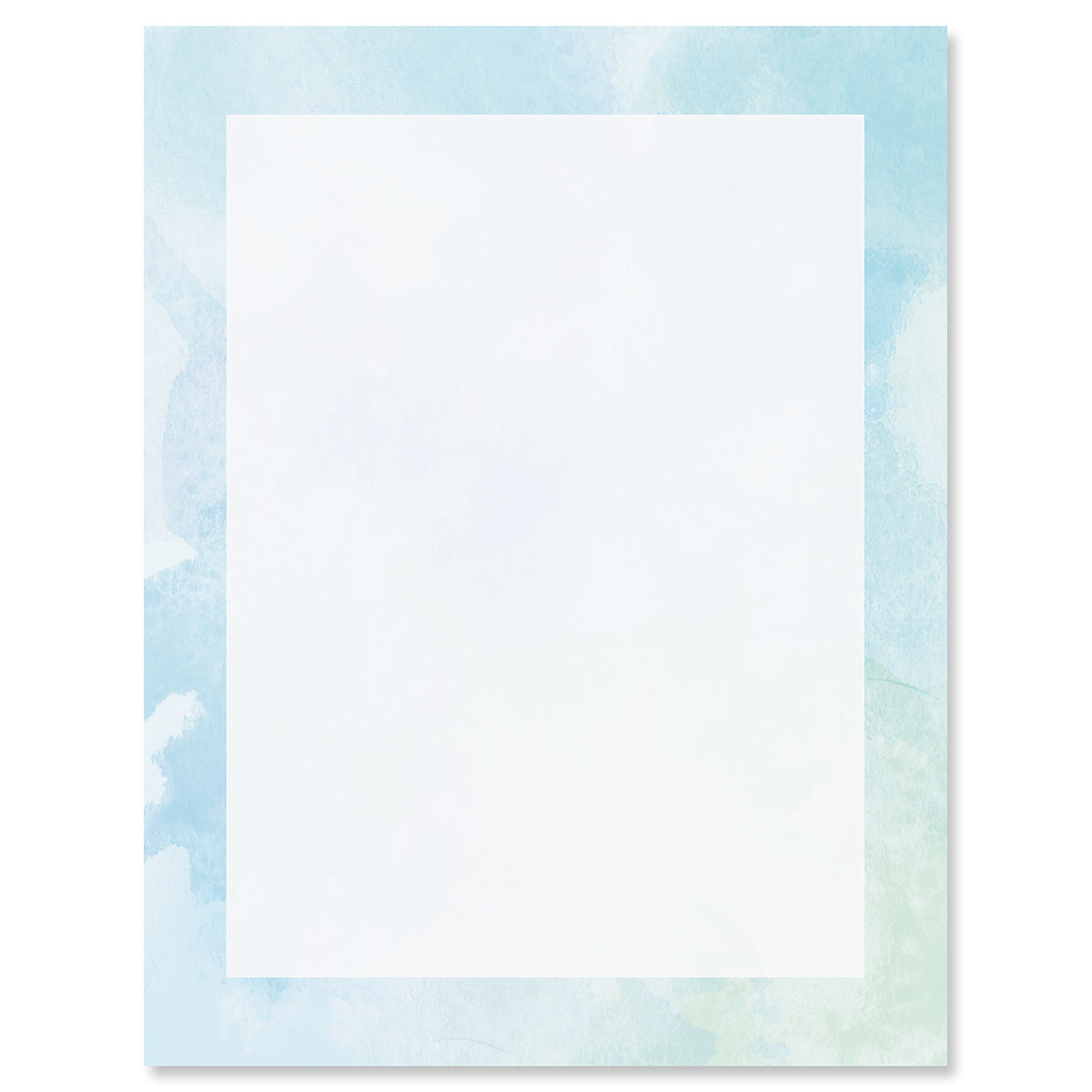 Watercolor Wash Letter Papers | Fine Stationery