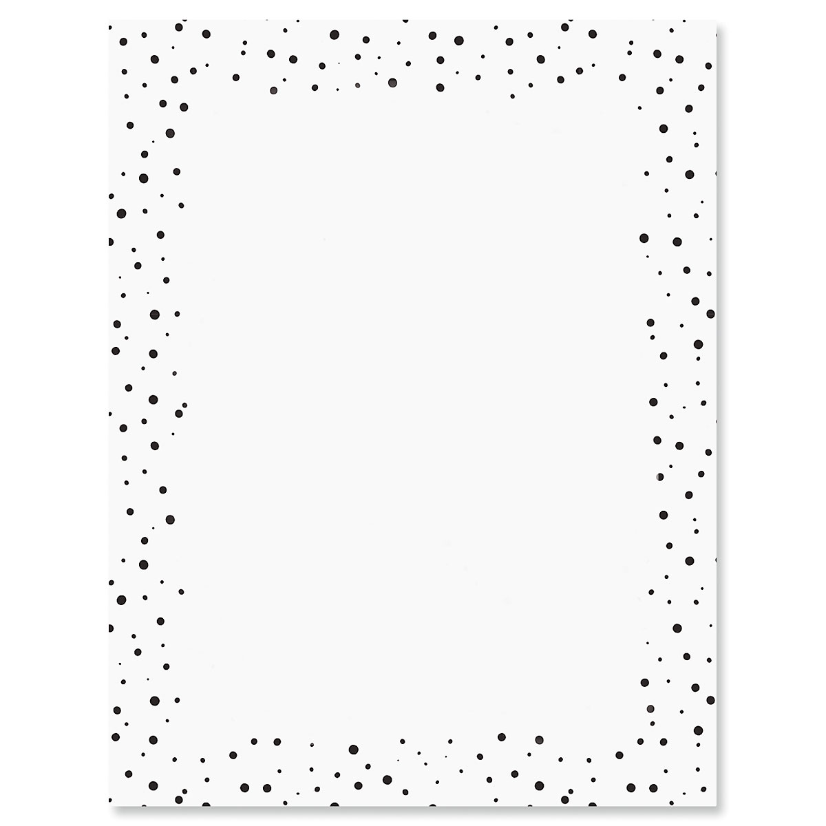 Dalmation Frame Letter Papers | Fine Stationery