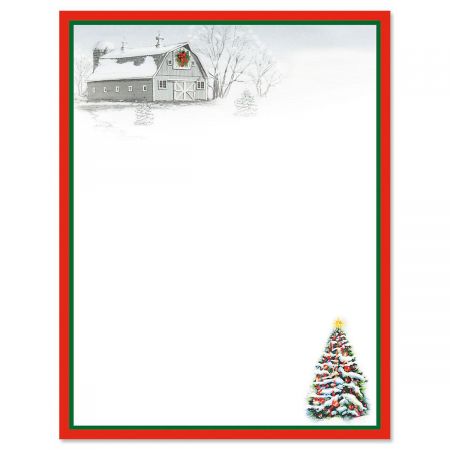 Printable Christmas Letter Paper