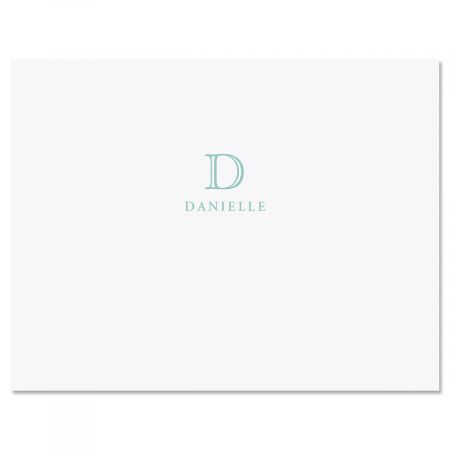 Classic Initial Note Cards | Fine Stationery