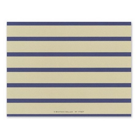 Nautical Stripe Note Card | Fine Stationery