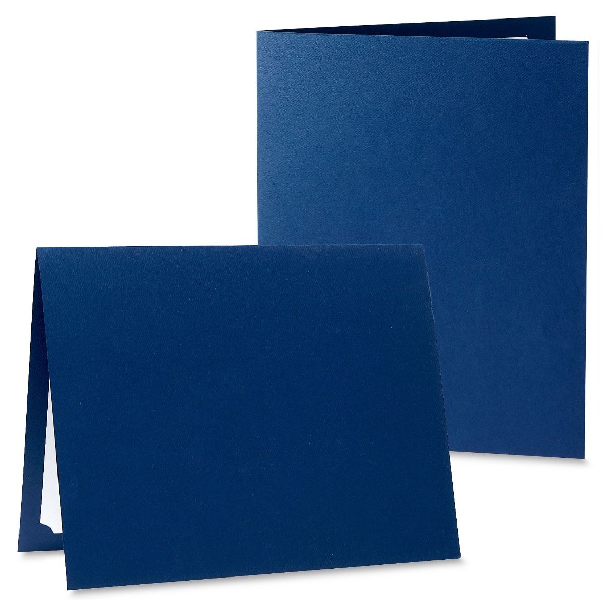Plain Blue Award Certificate Jacket | Fine Stationery