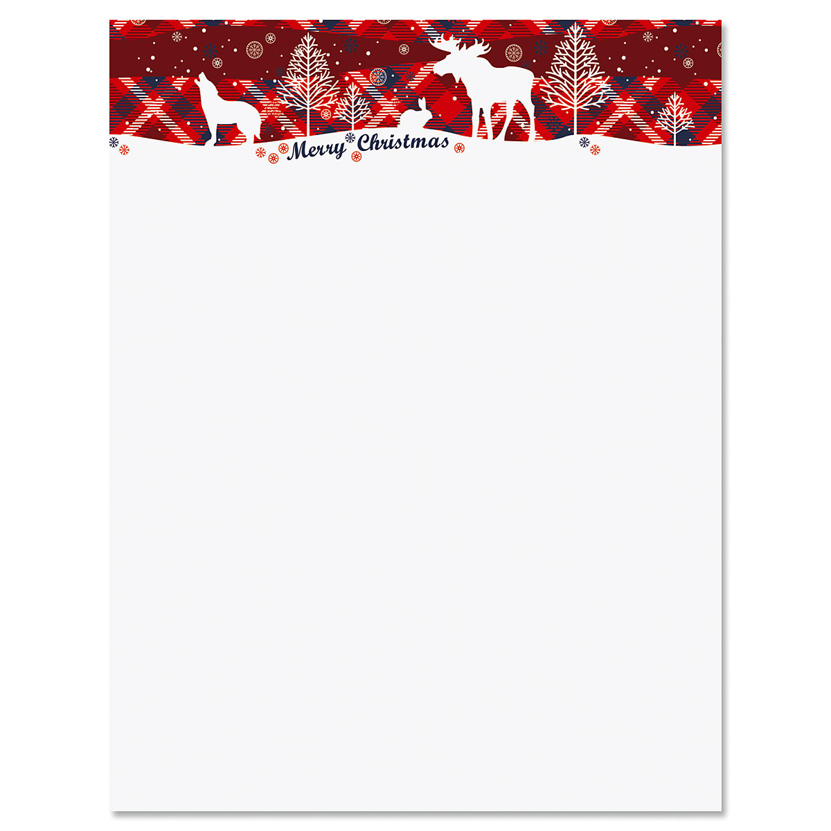 Winter Cabin Letter Papers | Fine Stationery