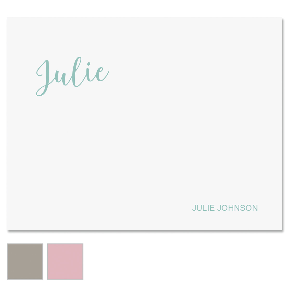 Hand Script Note Cards | Fine Stationery