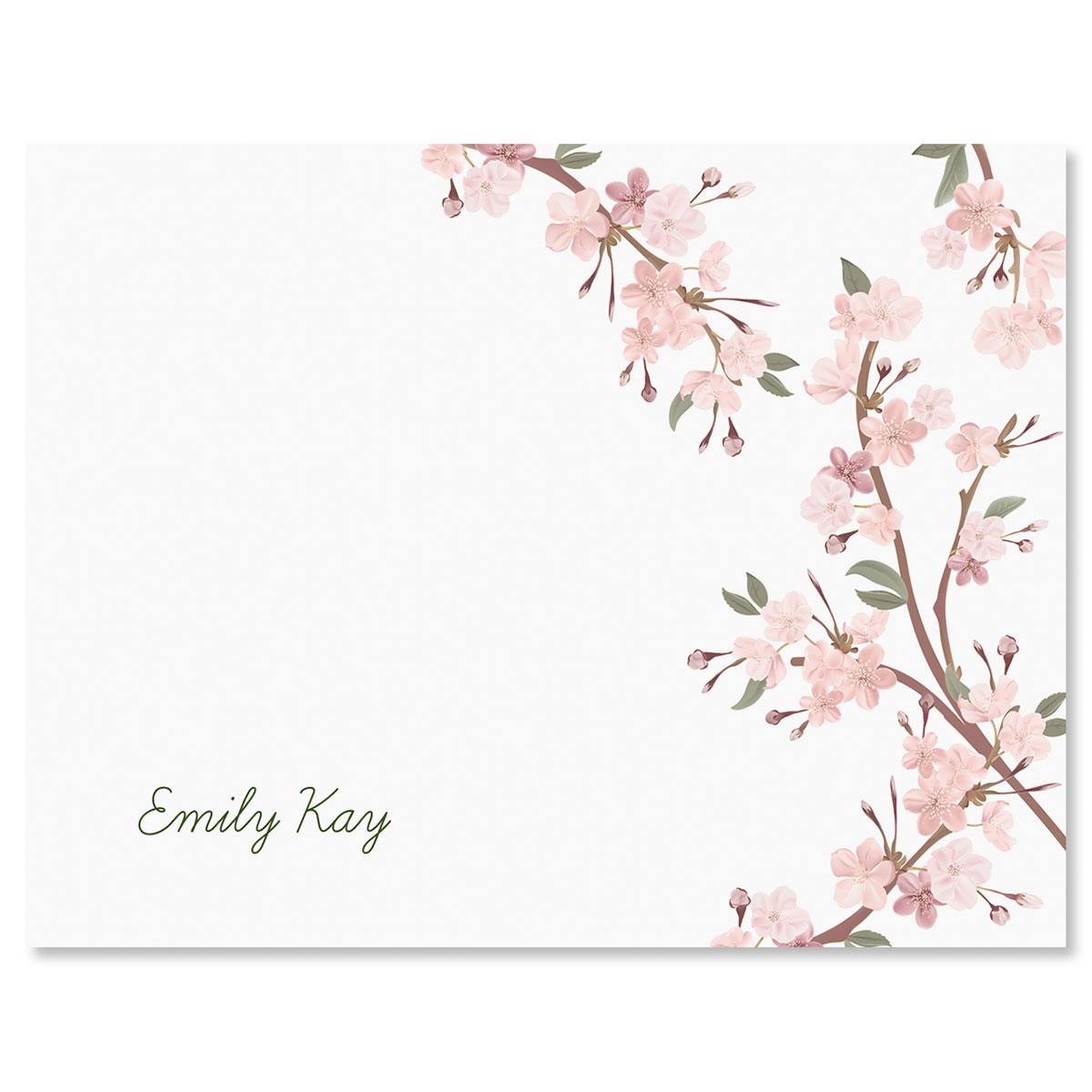 Cherry Blooms Note Cards | Fine Stationery