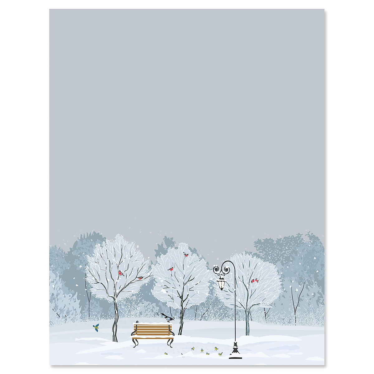 Winter Dreams Letter Papers | Fine Stationery