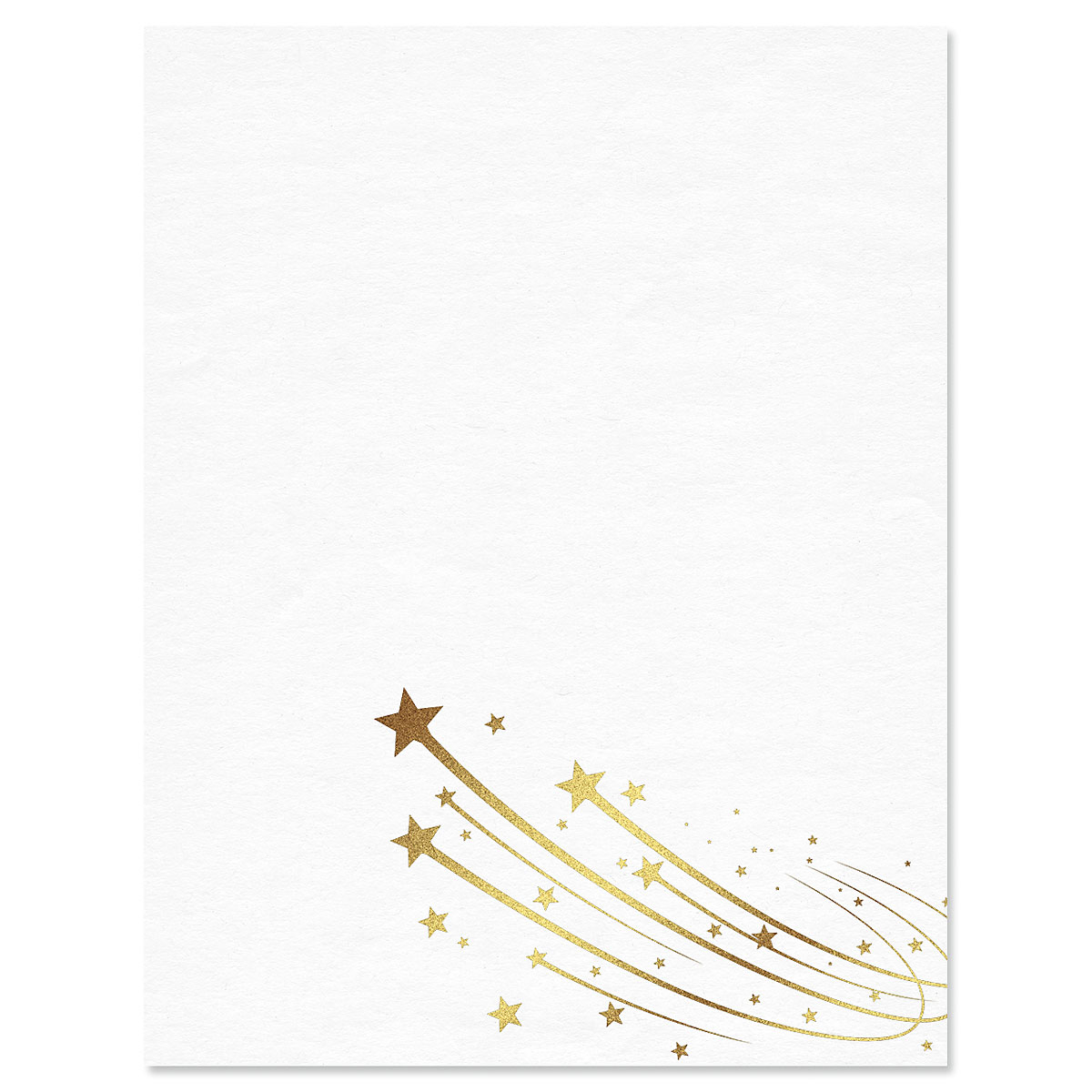 Stars Foil Letter Paper | Fine Stationery