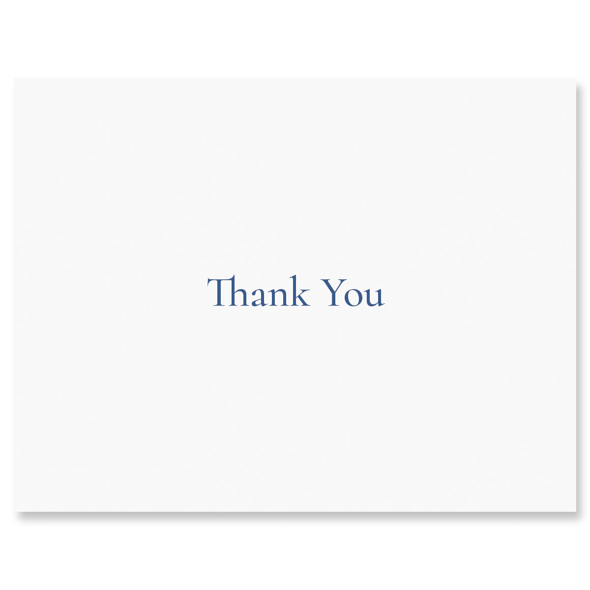 Serif Thank You Note Card | Fine Stationery