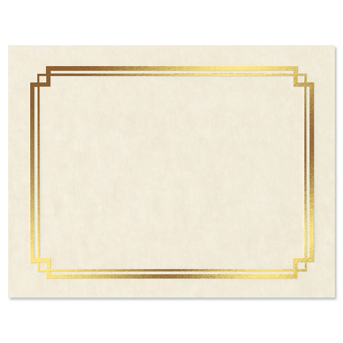 Certificate of Completions Gold Foil Parchment Certificate Papers ...