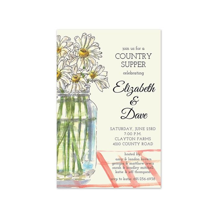 Country Table Invitation | Fine Stationery