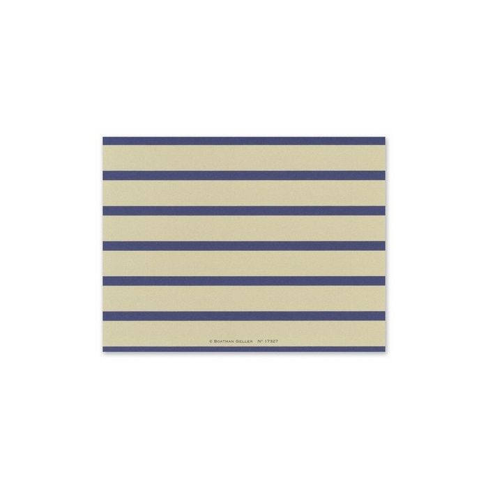 Nautical Stripe Note Card | Fine Stationery