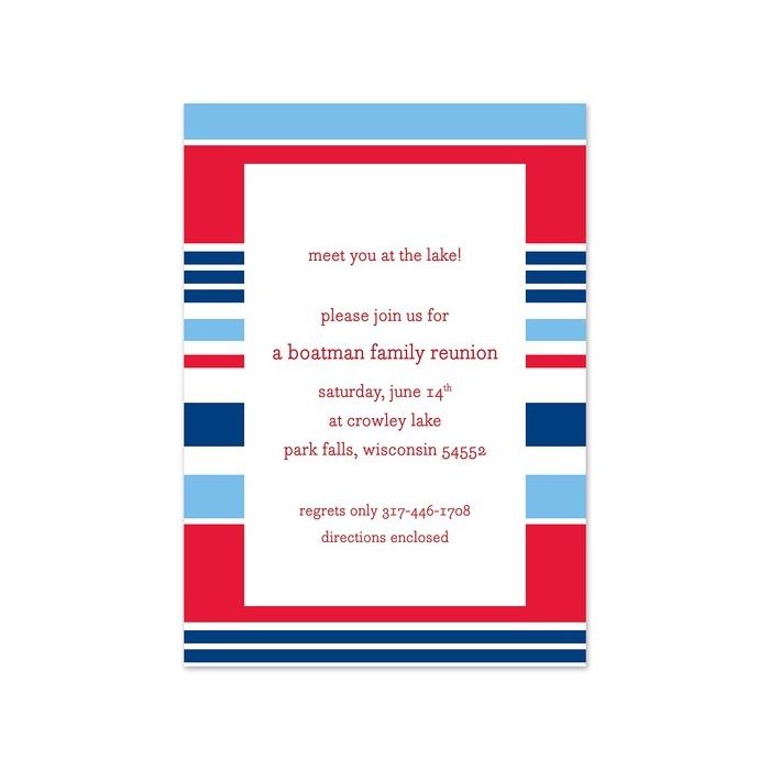 Nautical Invitation | Fine Stationery