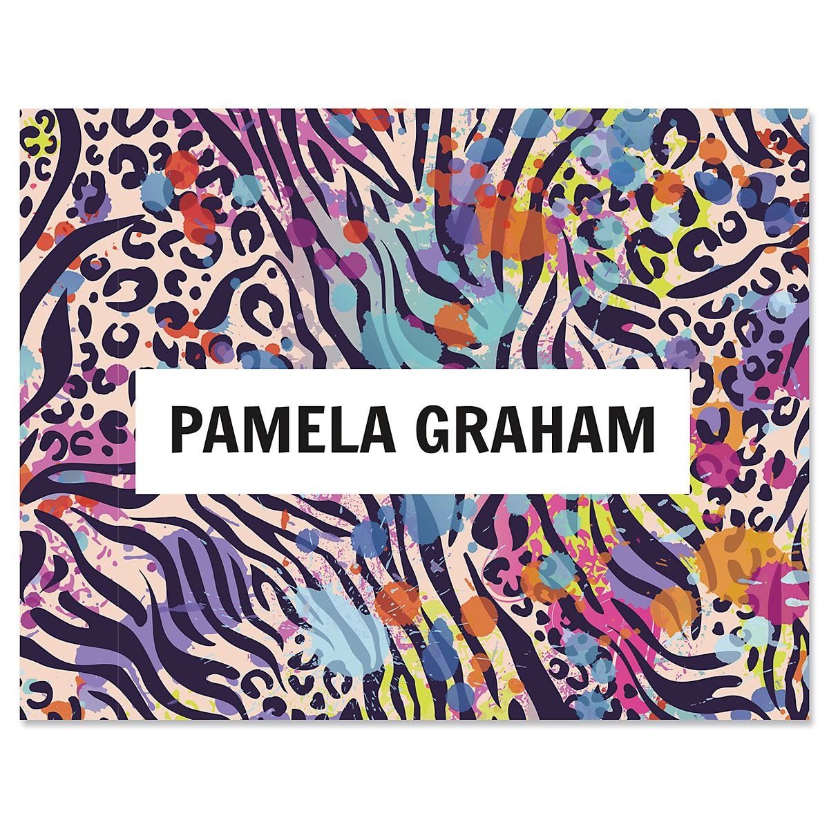 Wild Child Animal Print Note Cards | Fine Stationery