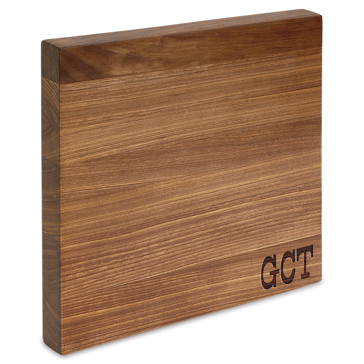 Walnut Personalized Butcher Block | Fine Stationery
