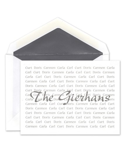 All in the Family Note Card | Fine Stationery