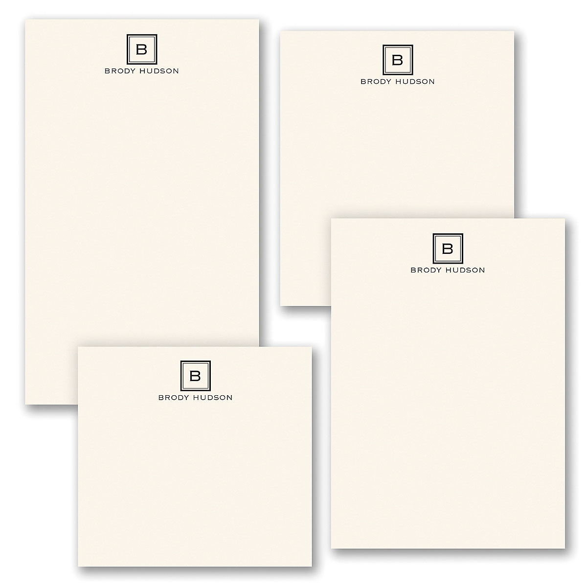 Fair and Square Notepad Set | Fine Stationery