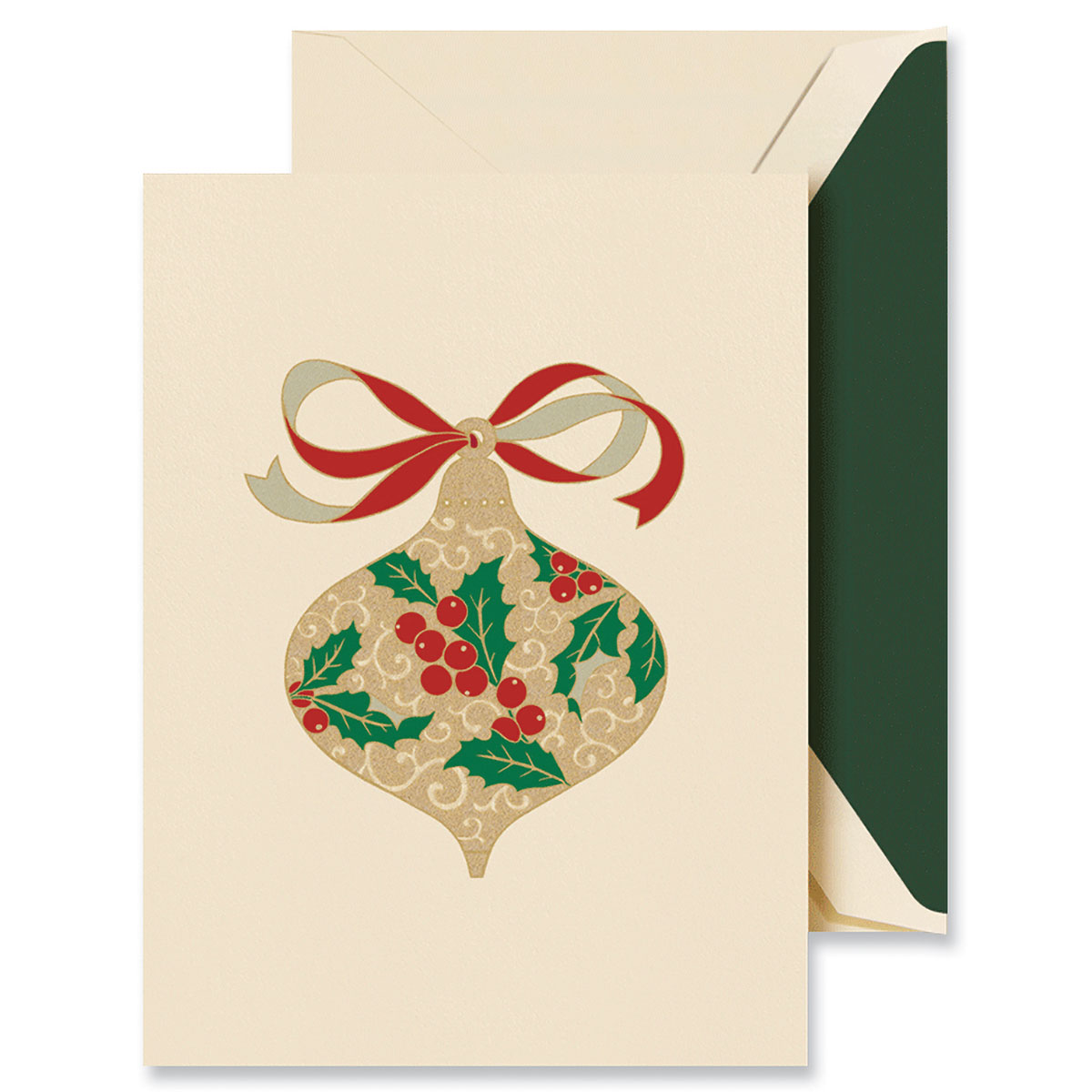 Filigree Ornament Greeting Card | Fine Stationery