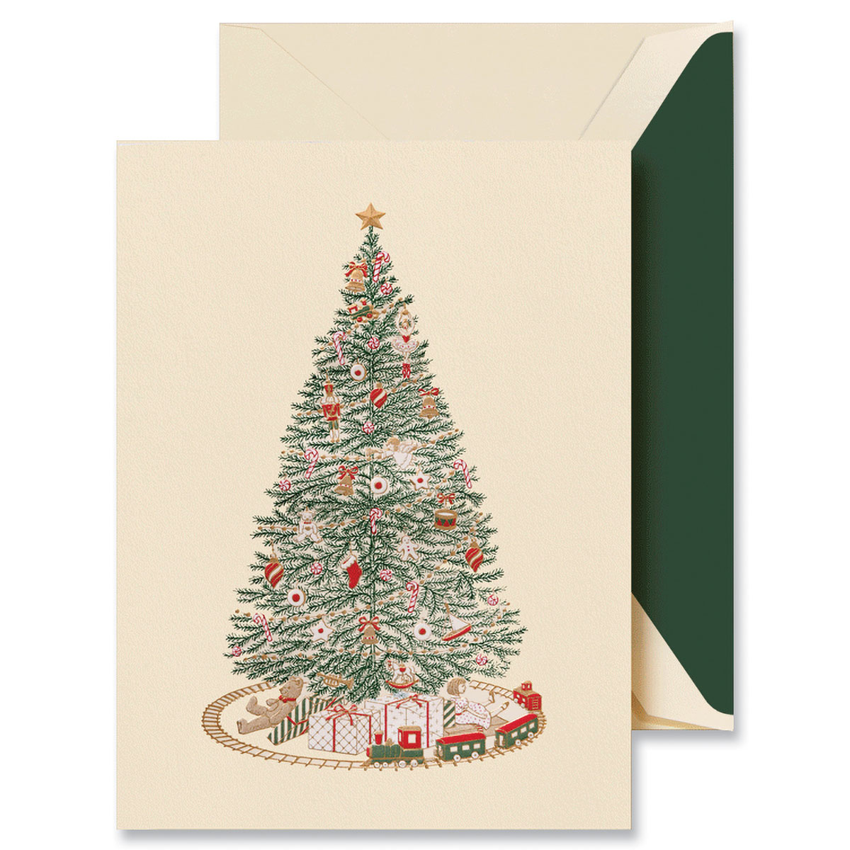 Christmas Morning Tree Christmas Cards Boxed Set | Fine Stationery