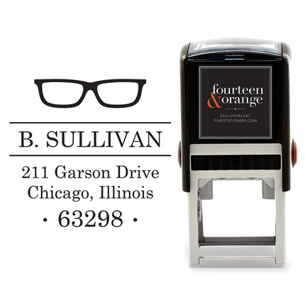 Eyeglass Stamp | Fine Stationery