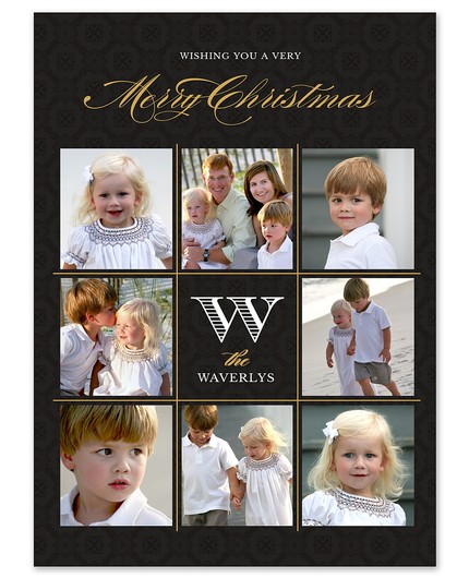 Formal Script Photo Card | Fine Stationery