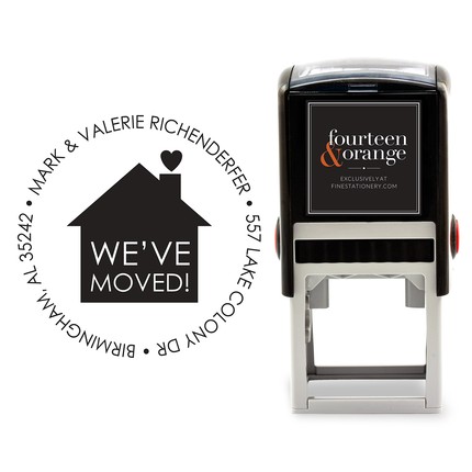 Heart Home Stamp | Fine Stationery