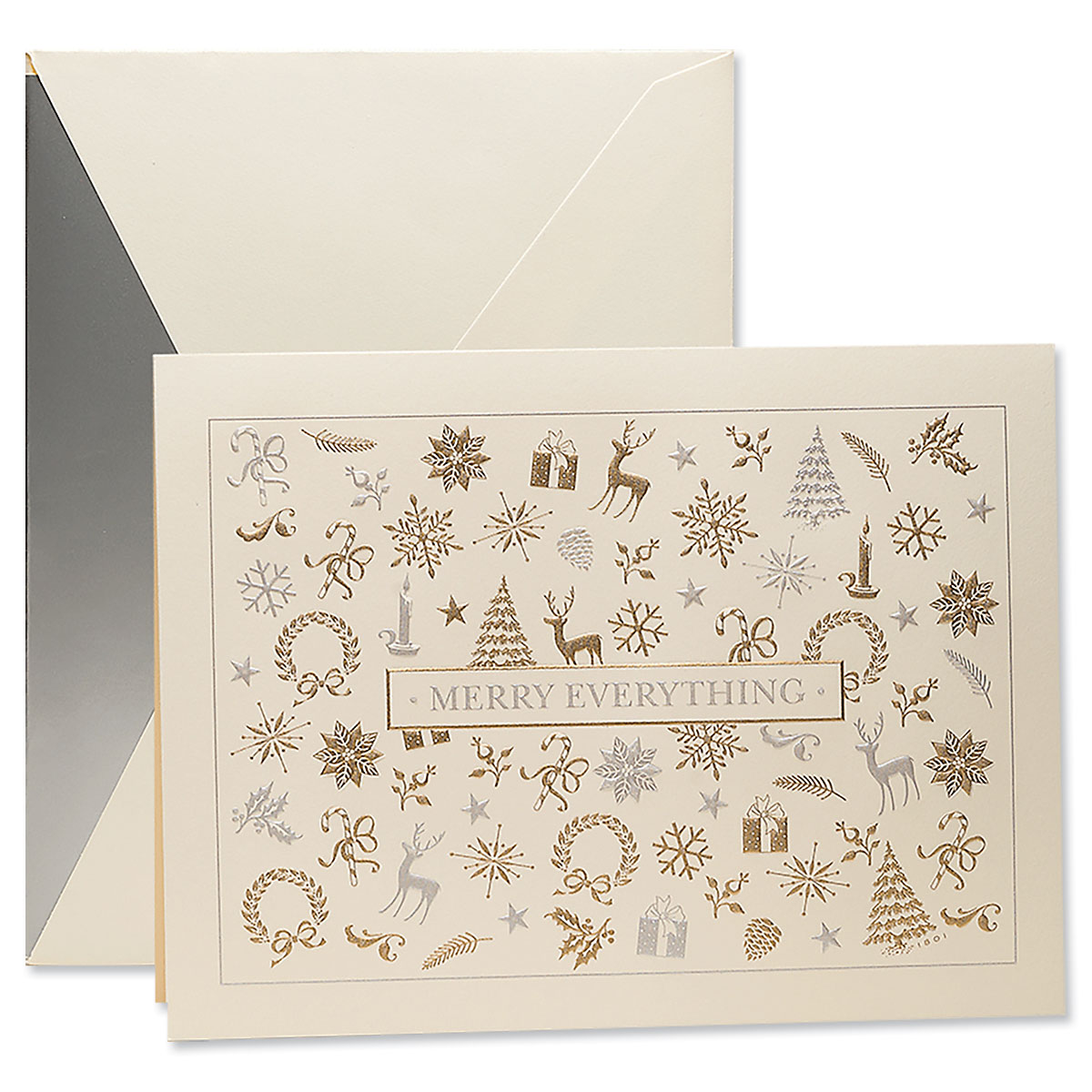 Engraved Folk Pattern Greeting Cards Boxed Set | Fine Stationery