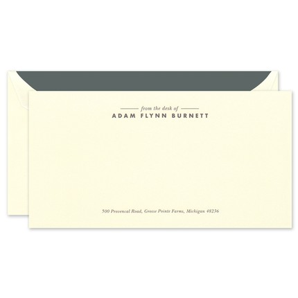 Langley Flat Card | Fine Stationery