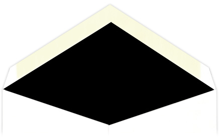 White & Marine Flat Card | Fine Stationery